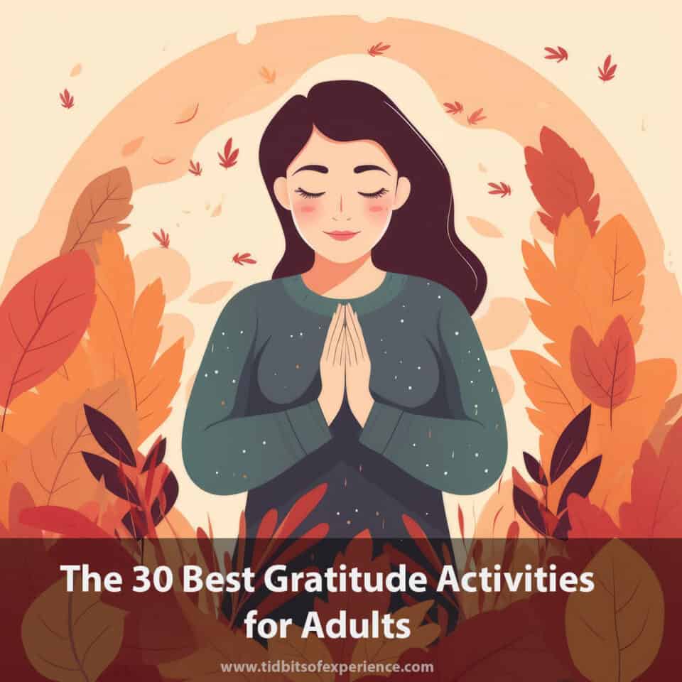 30 Gratitude Activities For Adults' Mental Health And Well-being ...