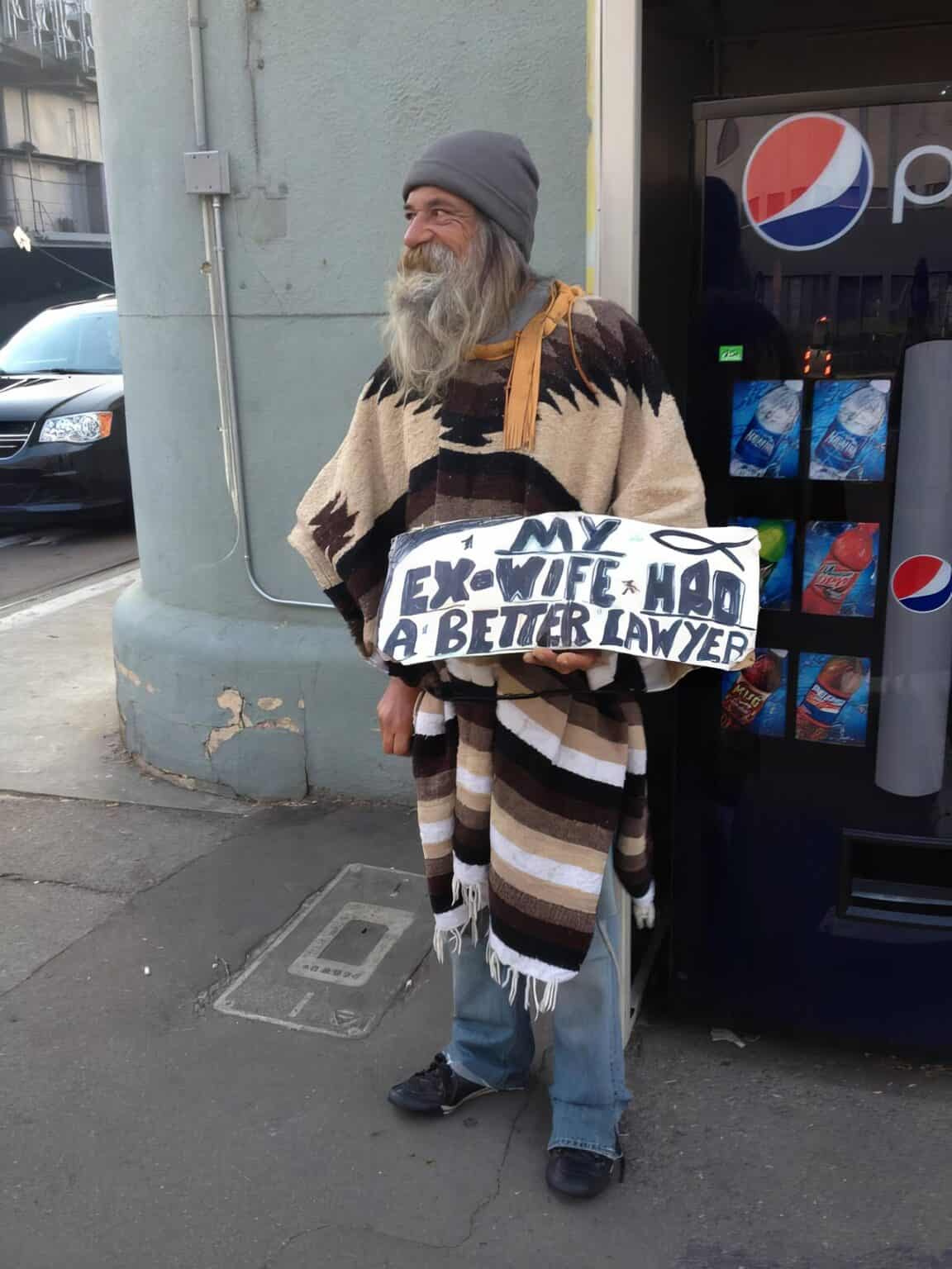 46 Funny Homeless Signs That Will Make You Think