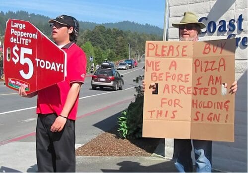 46 Funny Homeless Signs That Will Make You Think