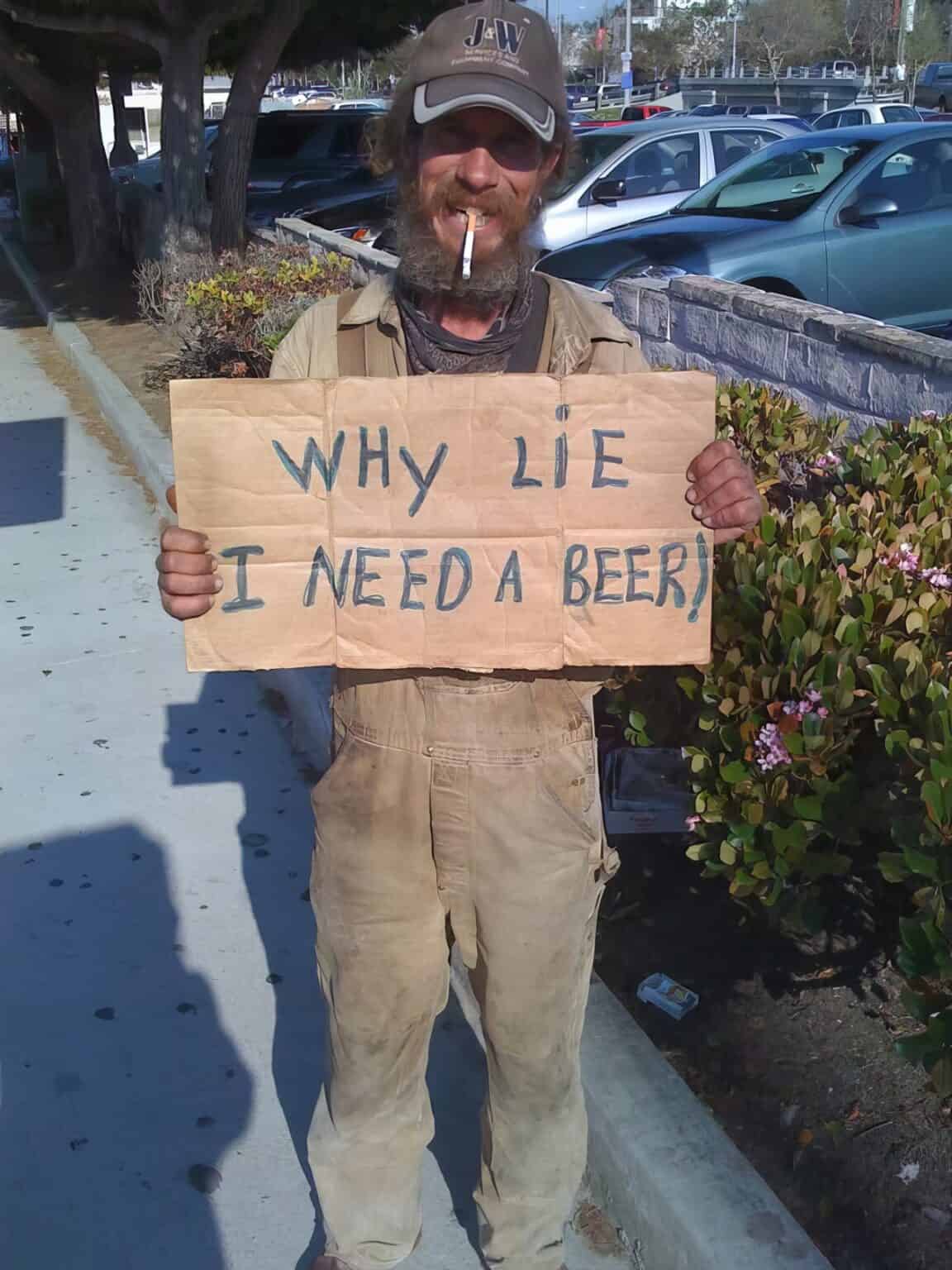 46 Funny Homeless Signs That Will Make You Think