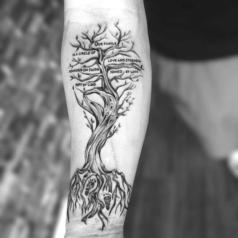 Family Tree Tattoo Ideas: 100+ Designs To Honor Your Roots