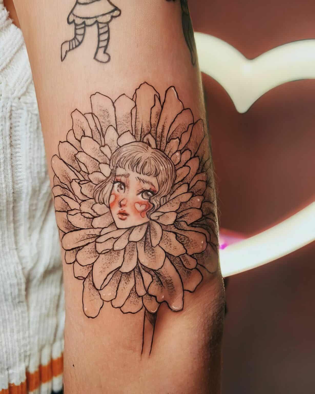 155 Stunning Floral Tattoo Designs: From Whimsical Wildflowers To Bold ...