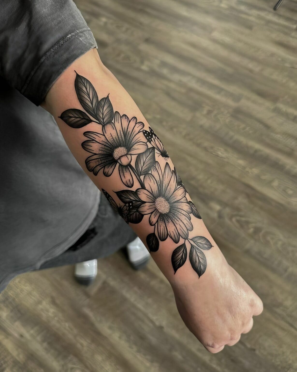 155 Stunning Floral Tattoo Designs: From Whimsical Wildflowers To Bold ...