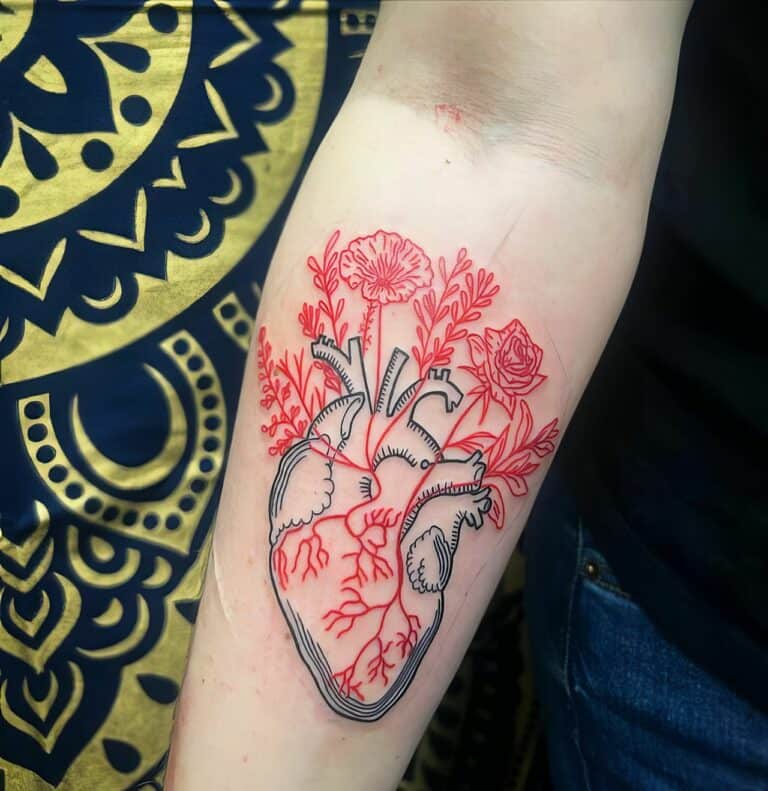 155 Stunning Floral Tattoo Designs: From Whimsical Wildflowers To Bold ...