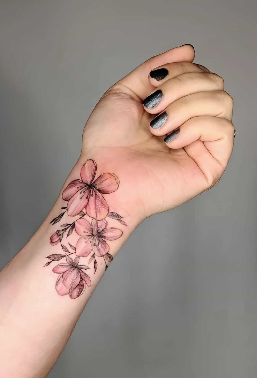 155 Stunning Floral Tattoo Designs: From Whimsical Wildflowers To Bold ...