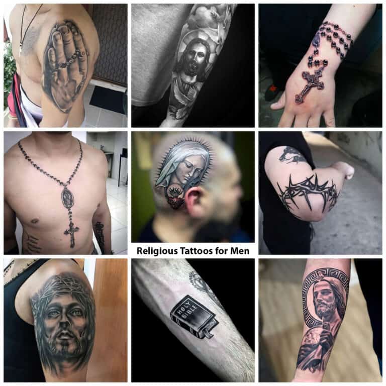 Religious Tattoos For Men: 135 Inspiring Designs & Their Deep Meanings