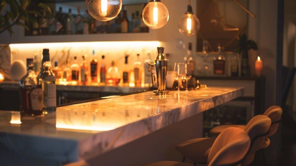 How To Make A Bar At Home: 10 Easy Steps To Stylish Sipping - Tidbits ...