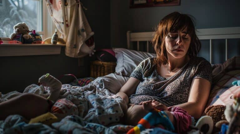 Mom Crying In Bed? 9 Ways To Support Her Through Motherhood's Tough ...