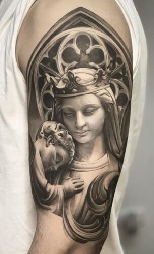 80+ Small Catholic Tattoos: Faith-Filled Ink That Speaks Volumes ...