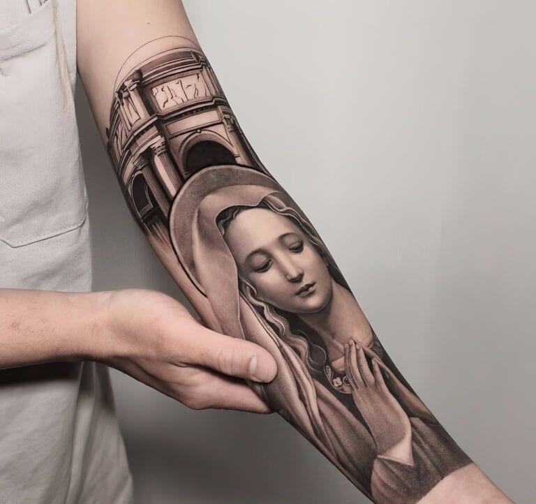 80+ Small Catholic Tattoos: Faith-Filled Ink That Speaks Volumes ...