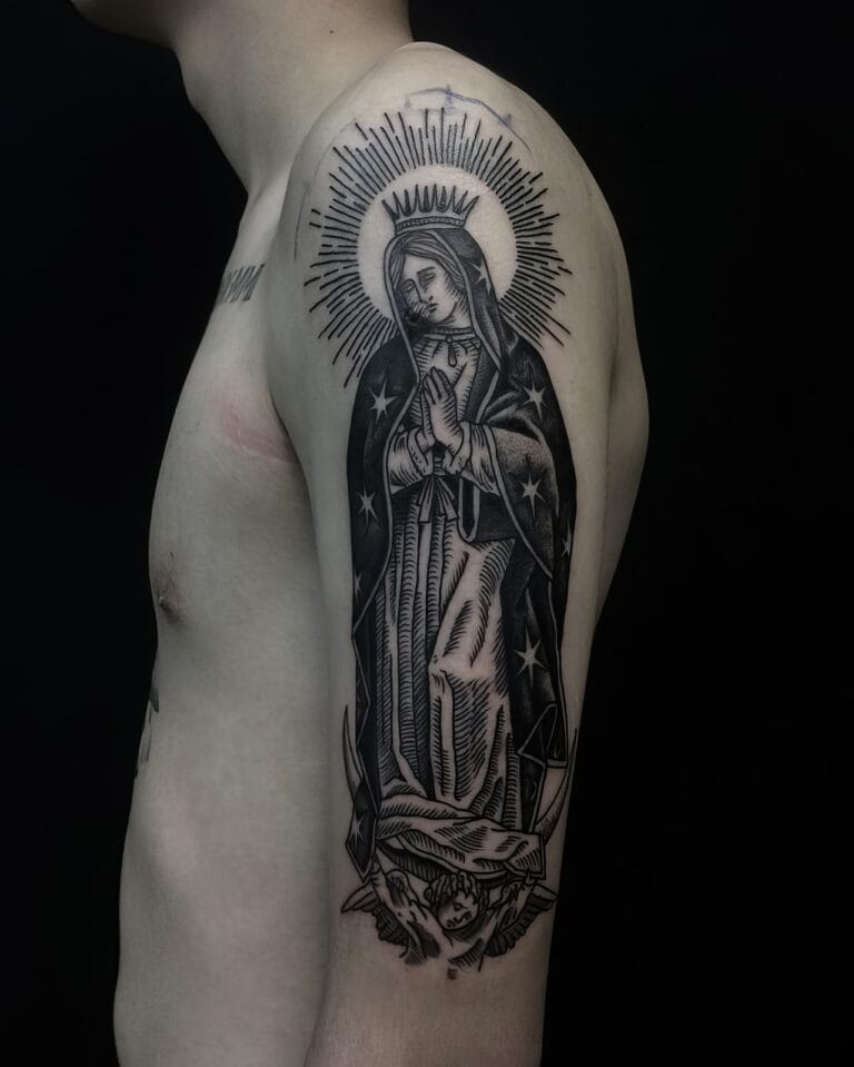 80+ Small Catholic Tattoos: Faith-Filled Ink That Speaks Volumes ...