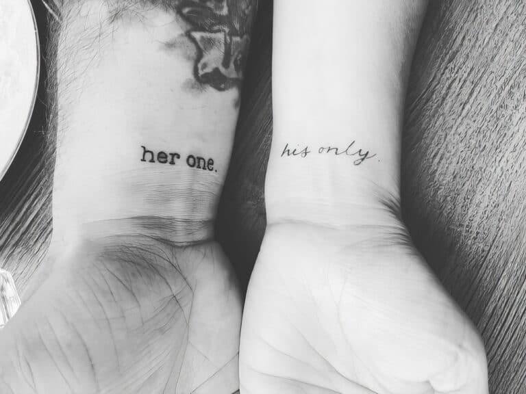 Married Couple Tattoos: 77 Timeless Designs That Tell Your Love Story ...
