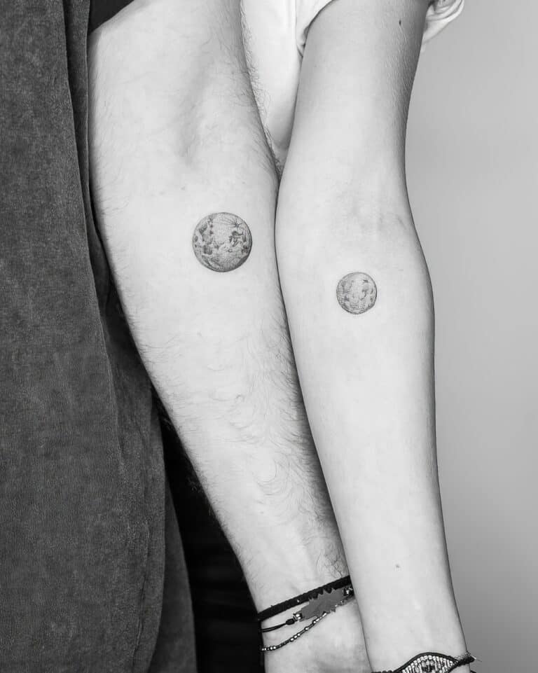Married Couple Tattoos: 77 Timeless Designs That Tell Your Love Story ...