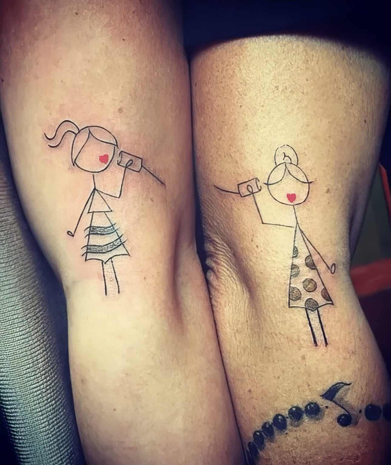 100+ Meaningful Mom And Daughter Tattoos To Strengthen Your Bond ...