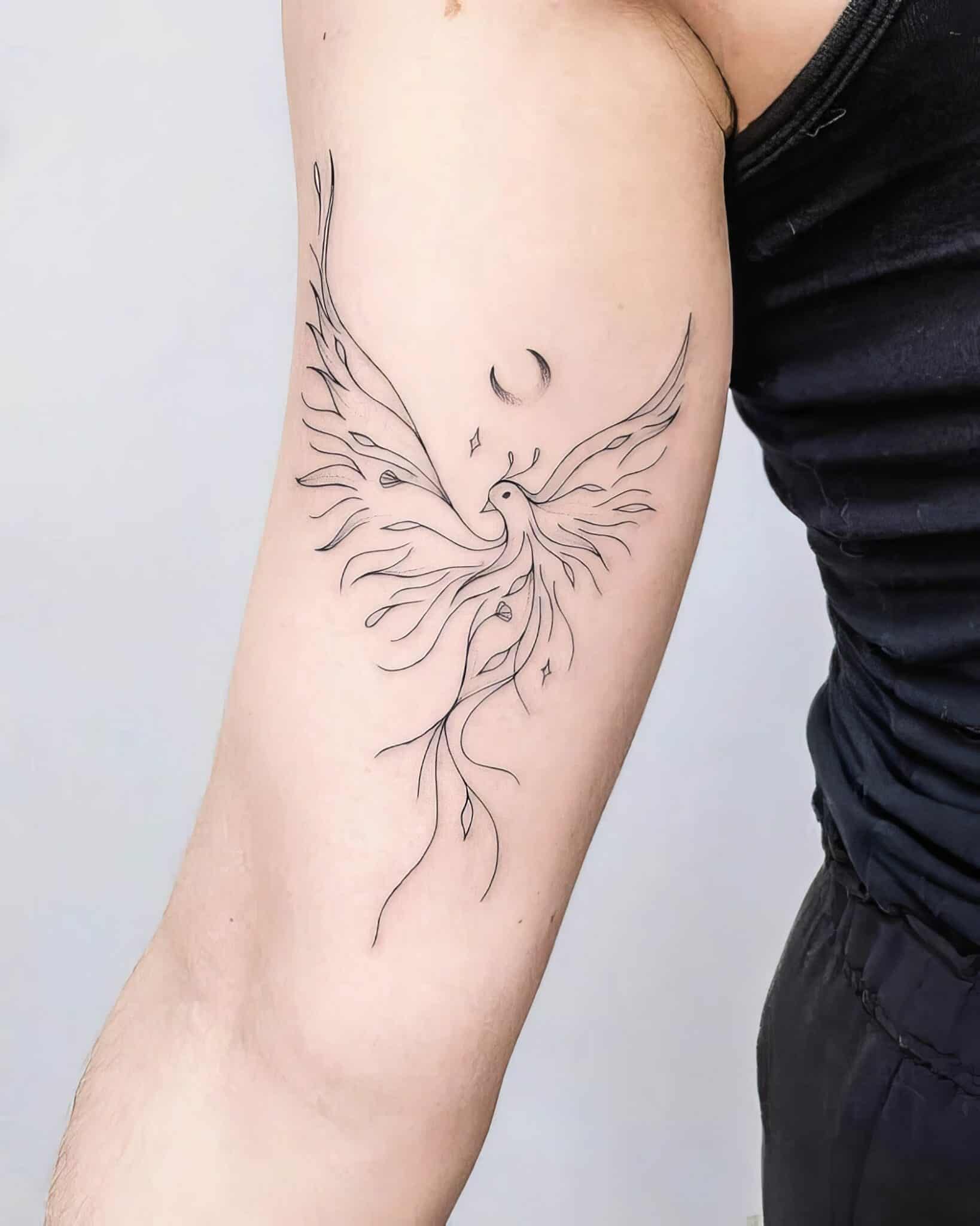 Phoenix Tattoos For Women: 60+ Stunning Ideas Rising In 2025