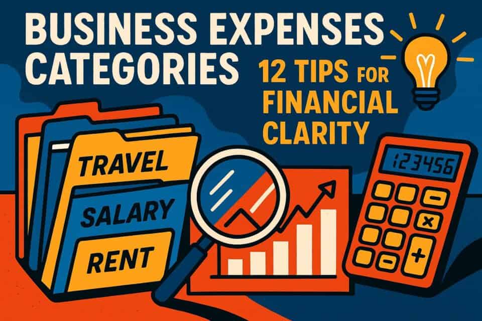 Unlock Financial Clarity: 12 Business Expenses Categories Tips