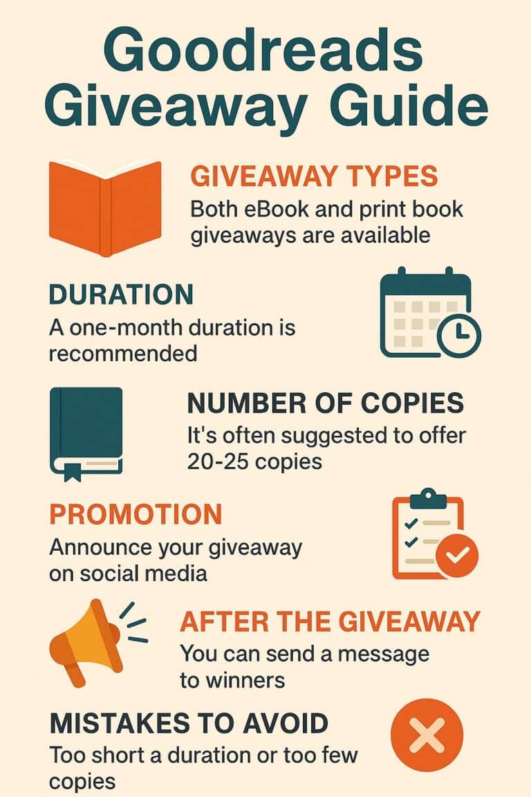Ultimate Goodreads Giveaway Guide Win Readers Avoid Blunders