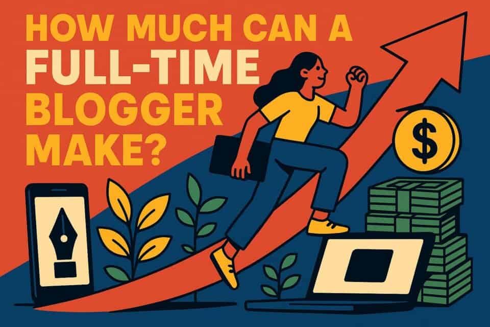 How Much Can A Full-Time Blogger Make? 14 Key Income Insights