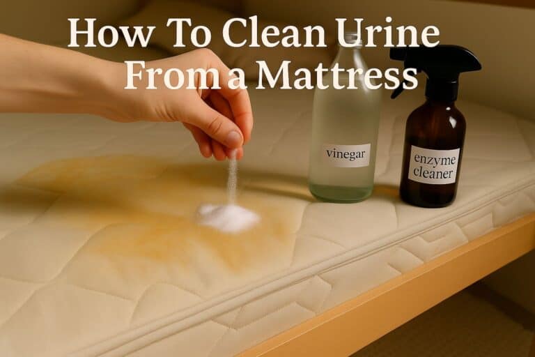 How To Clean Urine From Mattress: 7 Steps To Save Your Bed